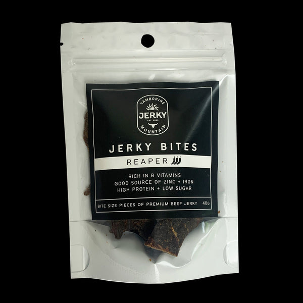 'REAPER' JERKY BITES – Tamborine Mountain Jerky